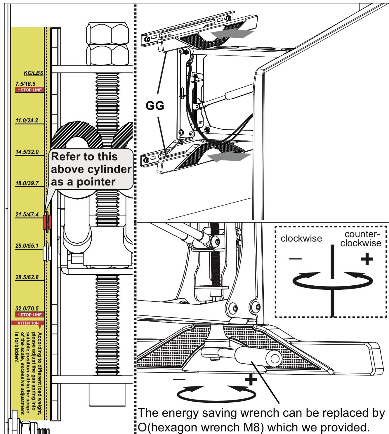 TMO400A Pull down TV mount Installation Guide | Tranquil Mount